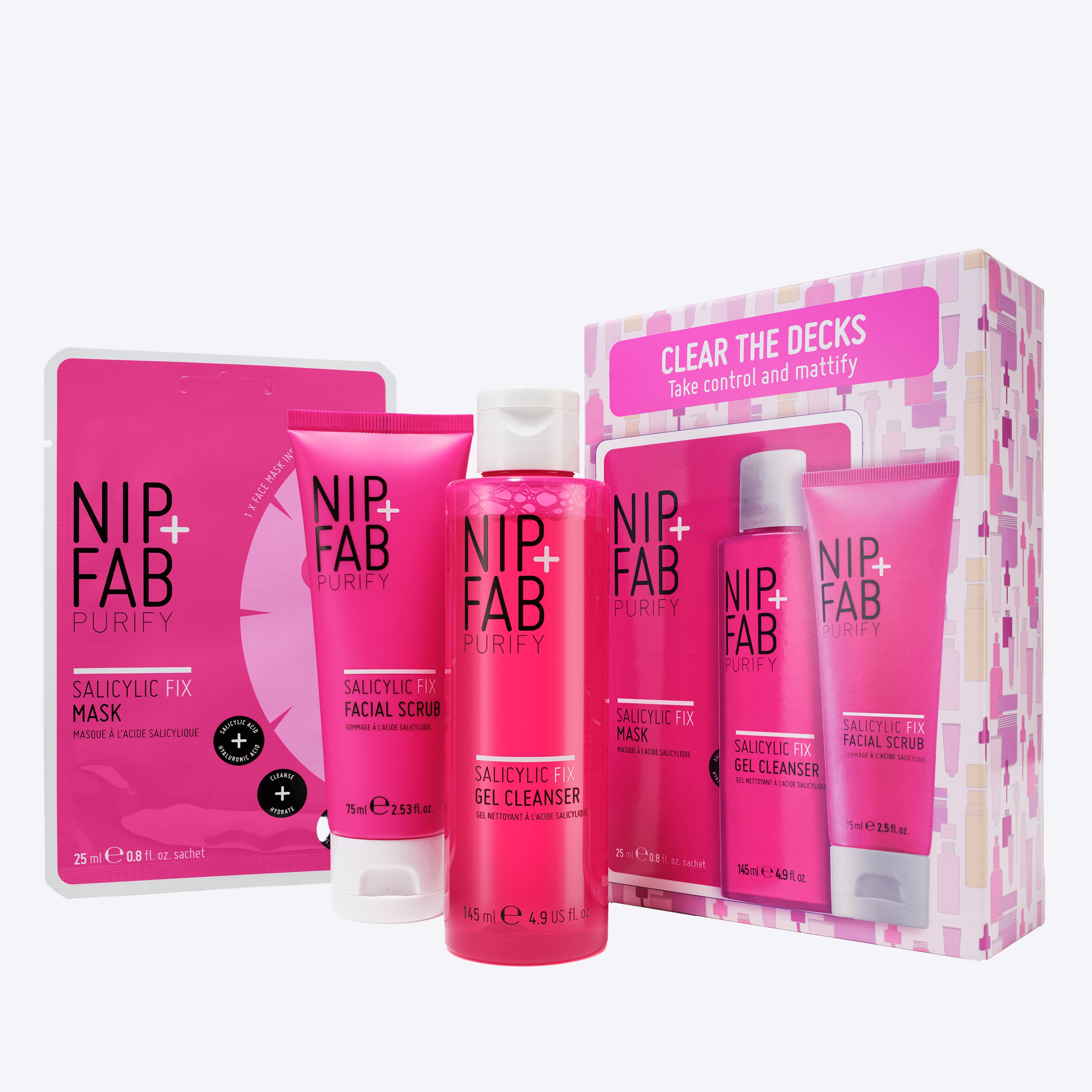 Clear The Decks Salicylic Starter Set